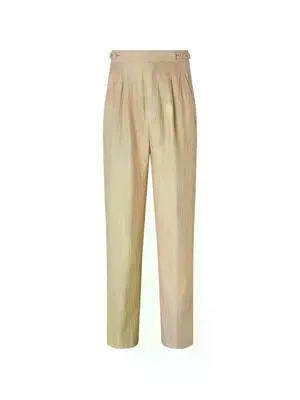 Zegna Textured Pants For Men