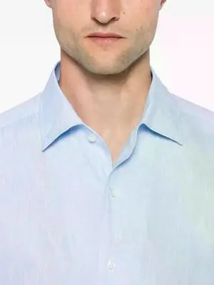 Zegna Linen Shirt - Blue