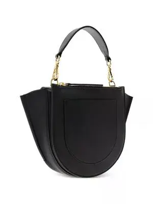 WANDLER Small Hortensia Tote Bag - Black