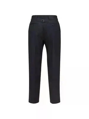 Comme Des Garçons Buckled-back Trousers