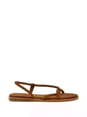 ANCIENT GREEK SANDALS Bomba Suede Sandals - Brown