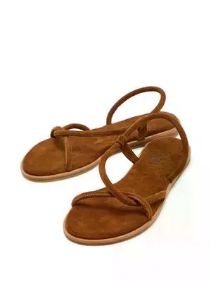 ANCIENT GREEK SANDALS Bomba Suede Sandals - Brown