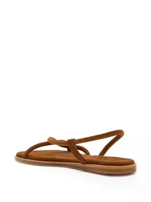 ANCIENT GREEK SANDALS Bomba Suede Sandals - Brown