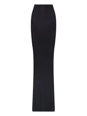 Rick Owens Maxi Skirt "dirt Coda - Black