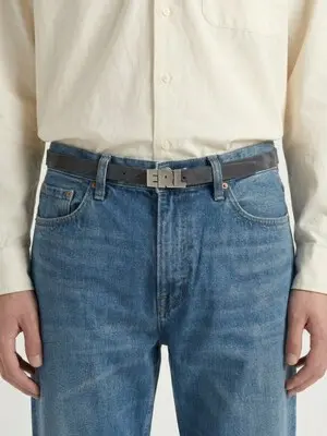 ERL Logo Belt - Gray