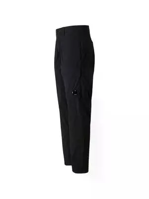 C.P. COMPANY Tapered Cargo Trousers - Black