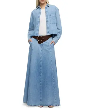 7 For All Mankind Ivy Shirt - Iris