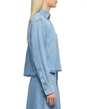 7 For All Mankind Ivy Shirt - Iris