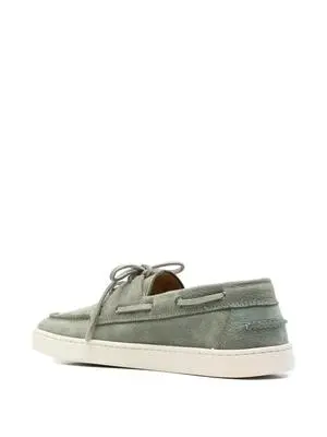 HENDERSON BARACCO Lace-up Boat Shoes - Green