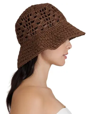 Eugenia Kim Jonah Twisted Crochet Packable Bucket Hat