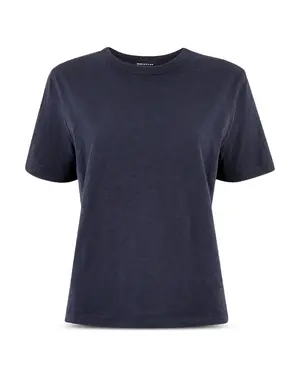 Whistles Emily Ultimate Tee - Navy