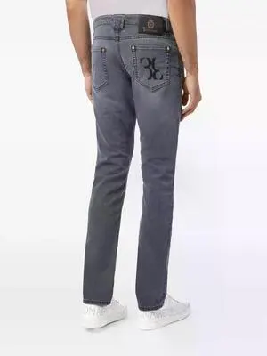 BILLIONAIRE Logo Straight Trousers