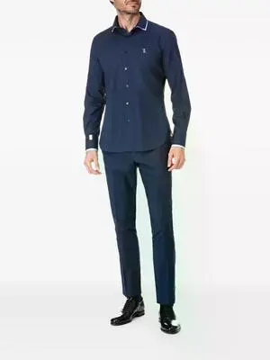 BILLIONAIRE Embroidered-logo Shirt