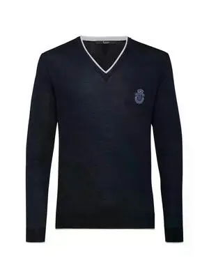 Billionaire V Neck Sweaters For Men