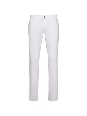 Billionaire Button Detailed Bottoms For Men