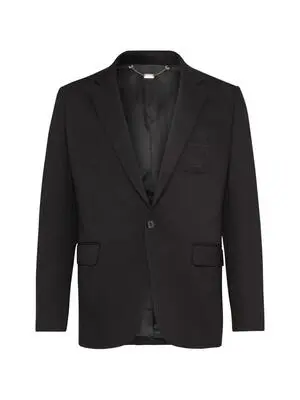 BILLIONAIRE Embroidered Blazer - Black