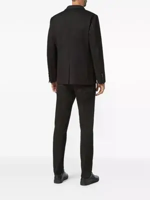 BILLIONAIRE Embroidered Blazer - Black