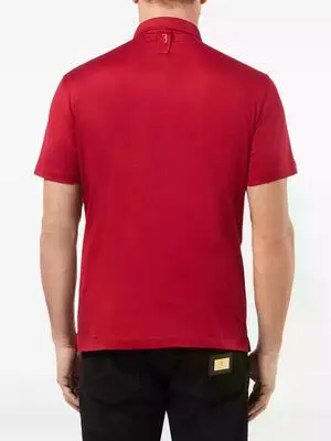 BILLIONAIRE Embroidered-logo Polo Shirt - Red