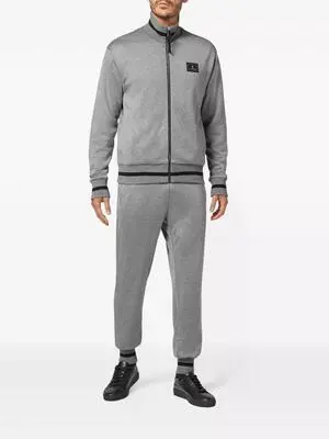 BILLIONAIRE Stripe-detail Tracksuit - Grey