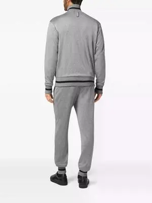 BILLIONAIRE Stripe-detail Tracksuit - Grey