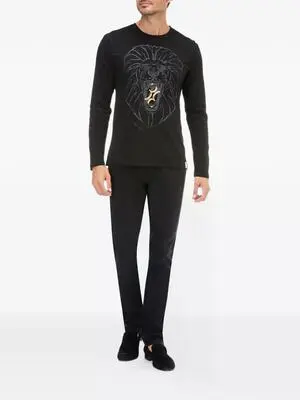 BILLIONAIRE Five-pocket Straight Leg Jeans - Black