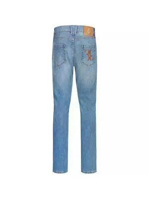 BILLIONAIRE Belt-loops Jeans - Blue