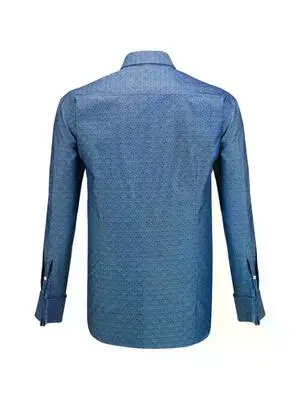 BILLIONAIRE Pattern Cotton Shirt