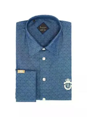 BILLIONAIRE Pattern Cotton Shirt