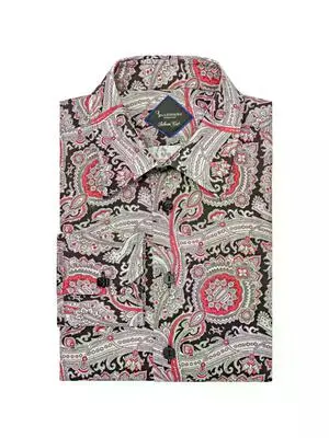 BILLIONAIRE Paisley-print Shirt - Black