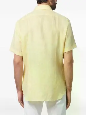 BILLIONAIRE Logo-embroidered Short-sleeve Shirt