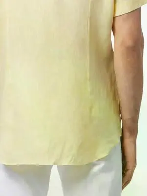 BILLIONAIRE Logo-embroidered Short-sleeve Shirt