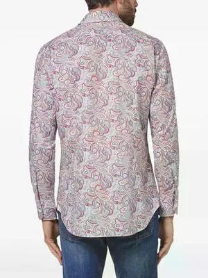 BILLIONAIRE Paisley-print Shirt - White