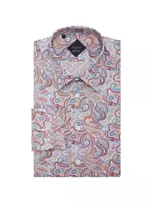 BILLIONAIRE Paisley-print Shirt - White