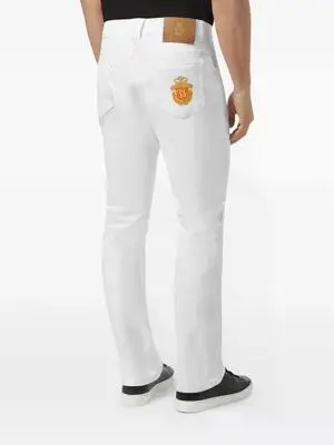 BILLIONAIRE Crest Regular-fit Jeans - White