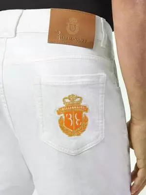 BILLIONAIRE Crest Regular-fit Jeans - White