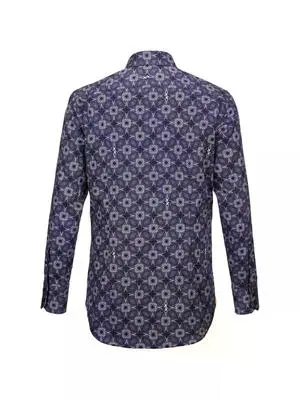 BILLIONAIRE Geometric-print Shirt