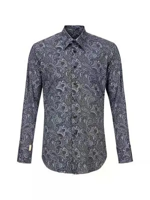 BILLIONAIRE Paisley-print Shirt - Black