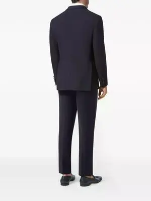 BILLIONAIRE Logo-detail Blazer - Blue