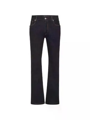 BILLIONAIRE Regular Fit Jeans With Palm Embroidery