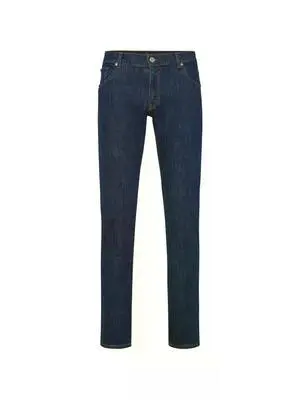 BILLIONAIRE Straight Leg Jeans With Emblems