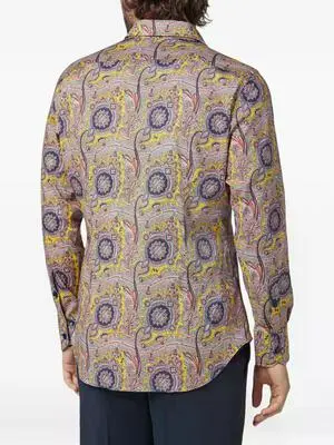 BILLIONAIRE Paisley-print Shirt - Yellow