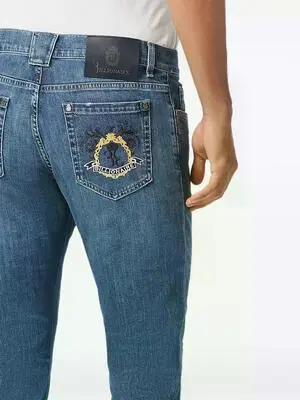 BILLIONAIRE Super Straight Cut Baroque Jeans