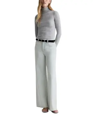 Ag Saige Mid-rise Wide Leg Jeans