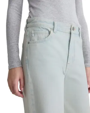 Ag Saige Mid-rise Wide Leg Jeans
