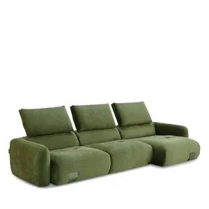 CHATEAU D'AX Saluto Three Piece Fabric Motion Sectional Exclusive