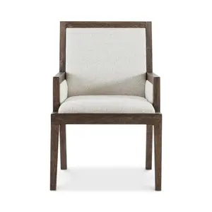 BERNHARDT Outline Wooden Frame Arm Chair