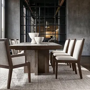 BERNHARDT Outline Wooden Frame Arm Chair