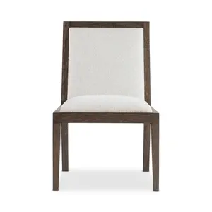 BERNHARDT Outline Wooden Frame Side Chair - B/cassel