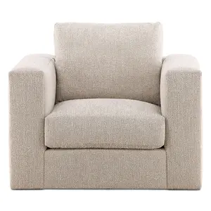 VANGUARD FURNITURE Leone Swivel Chair - Topper Oatmeal