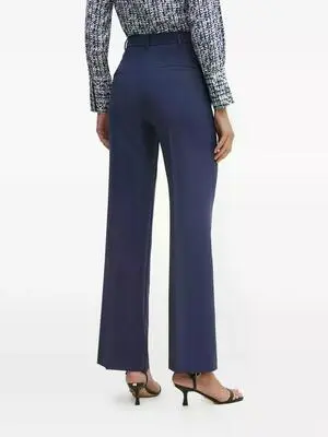 Sisley Flared Trousers - Blue